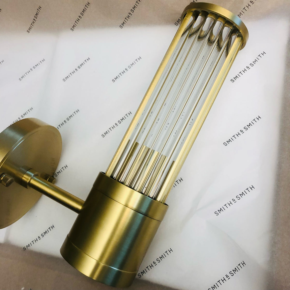 Griffith Wall Lamp in Brass - SMITH&SMITH